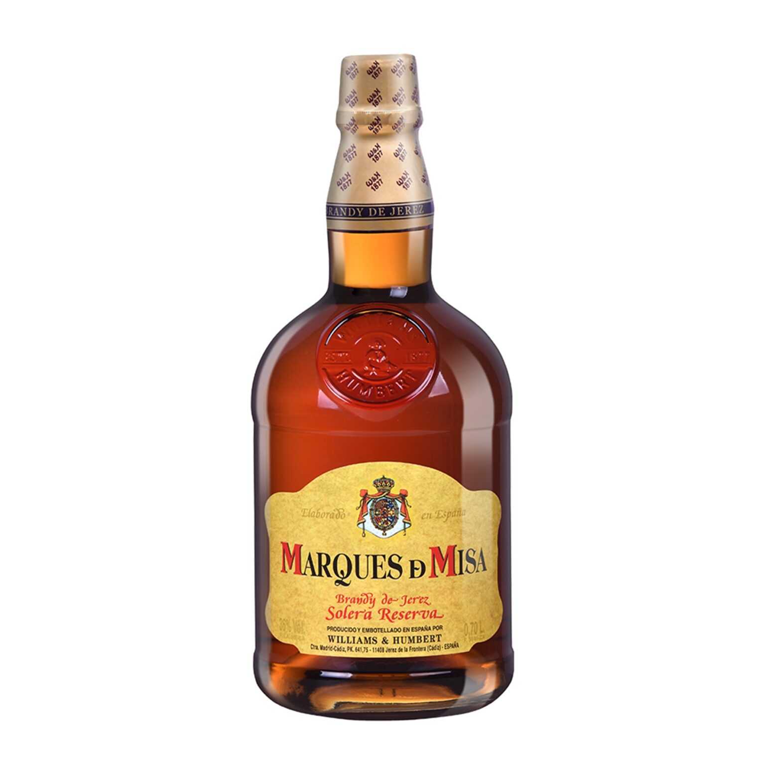 Brandy Marqués de Misa 70 cl. - Ansama