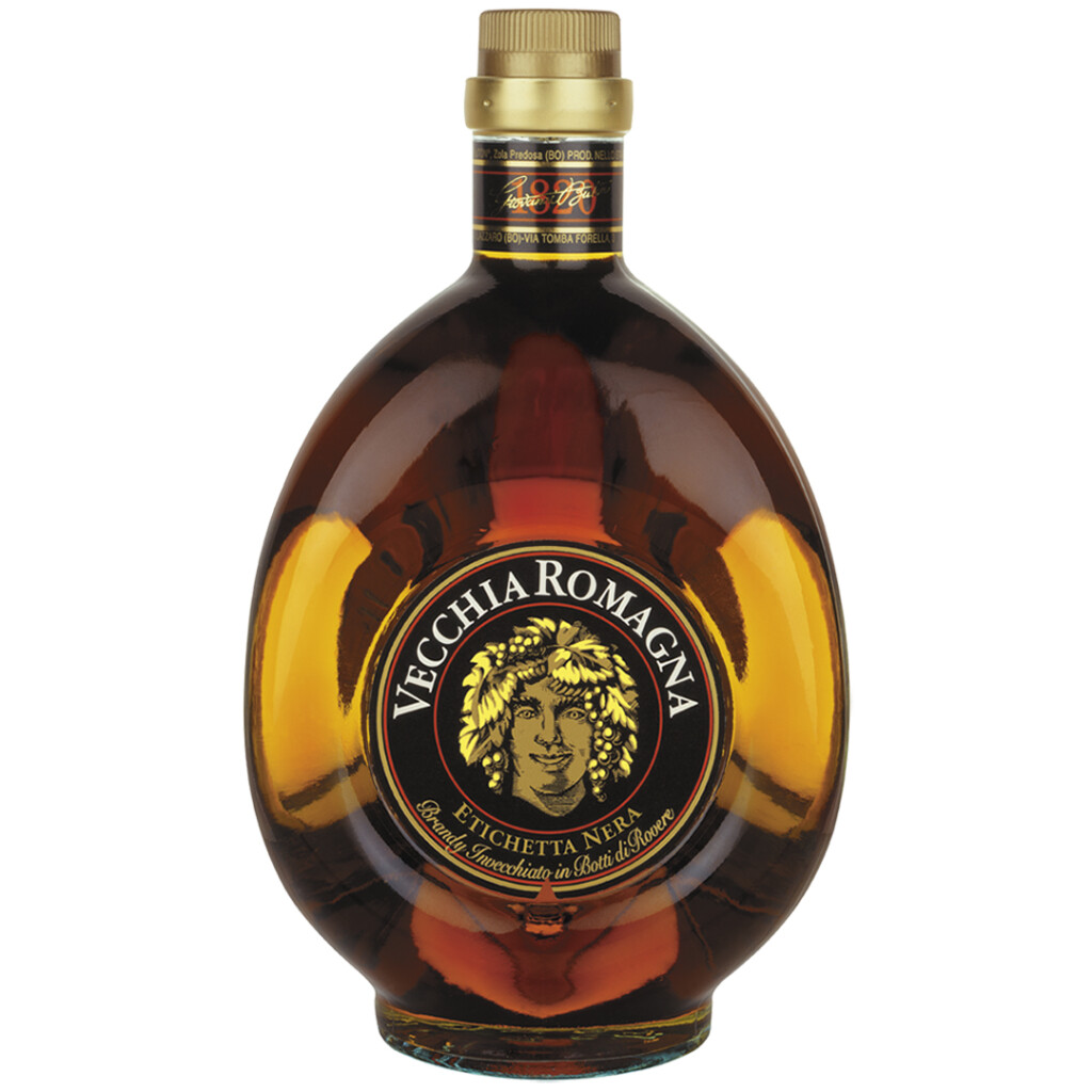 Brandy Vecchia Romagna Etiqueta Negra 70 cl. - Ansama